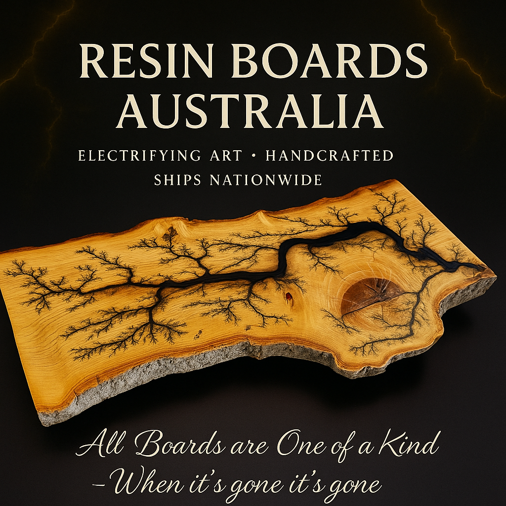 Fractal Flow Designs | Resin Boards